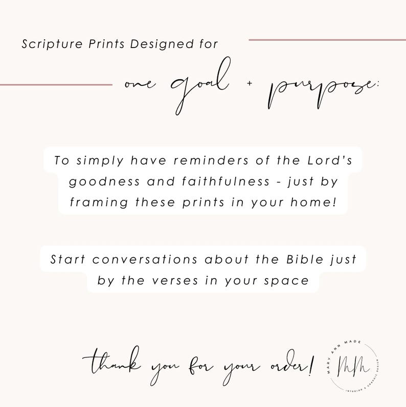 Blue Scripture Digital Print Set of 6, Bible Verse Print Set, Colorful Scripture Prints ...