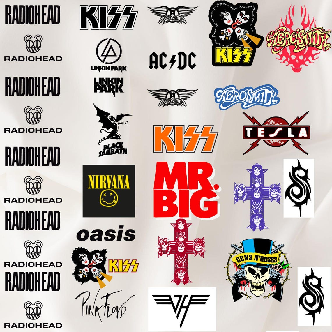 Rocker SVG Bundle, Rock Letters SVG Cricut, Rock Png, Rock Font Otf ...