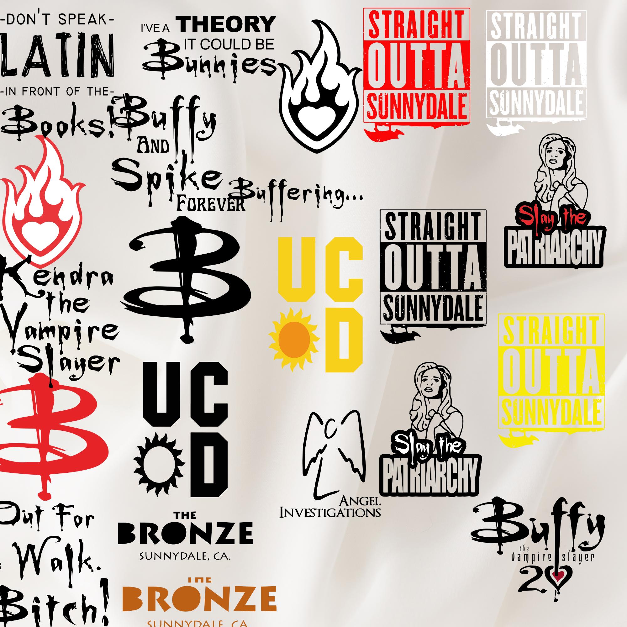 Buffy the Vampire Slayer Files, Buffy the Vampire Slayer Svg, Vampire ...