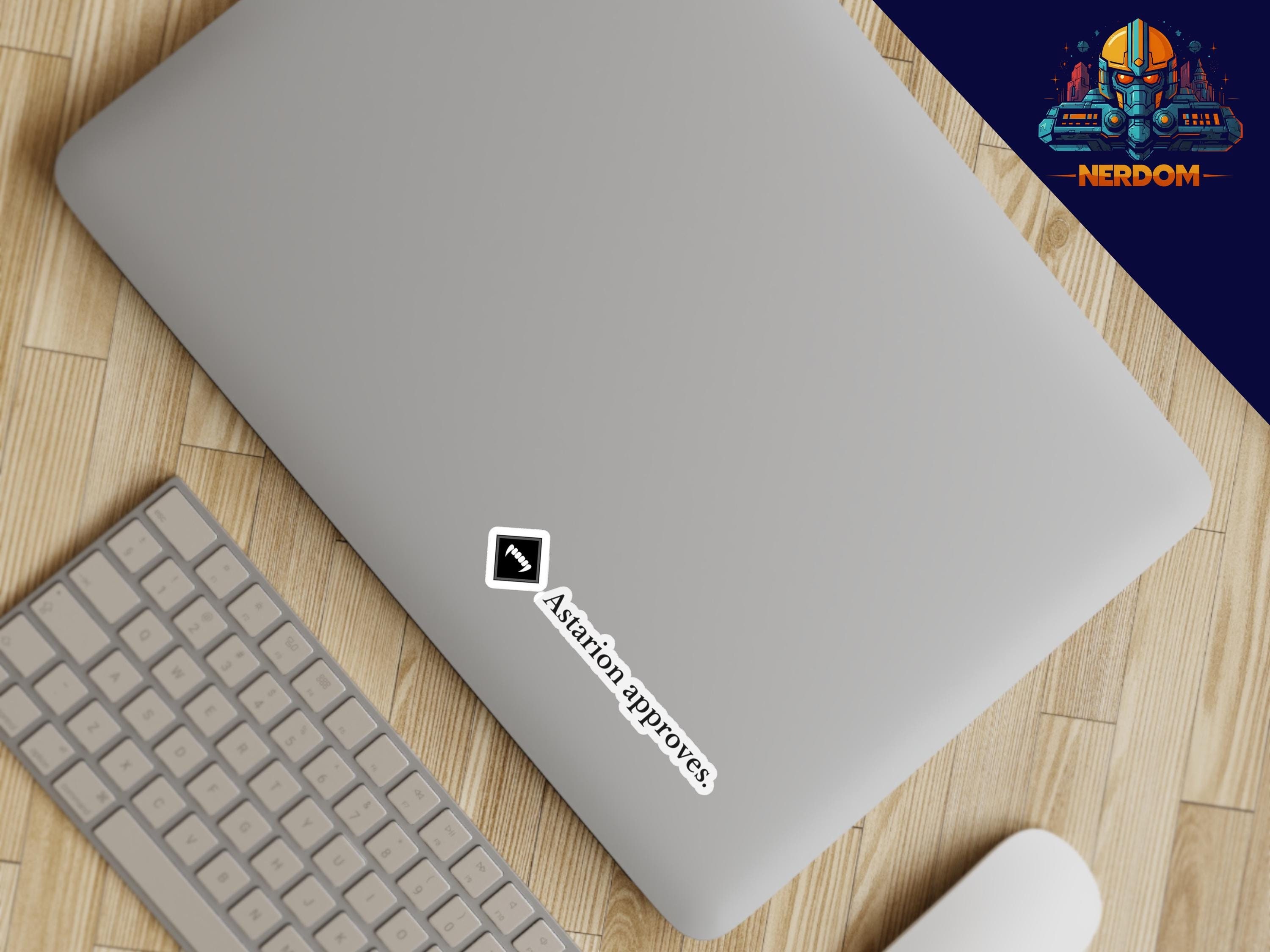 Baldur's Gate 3 Character Approval Stickers, Kiss-cut Vinyl, Gamer Gift ...