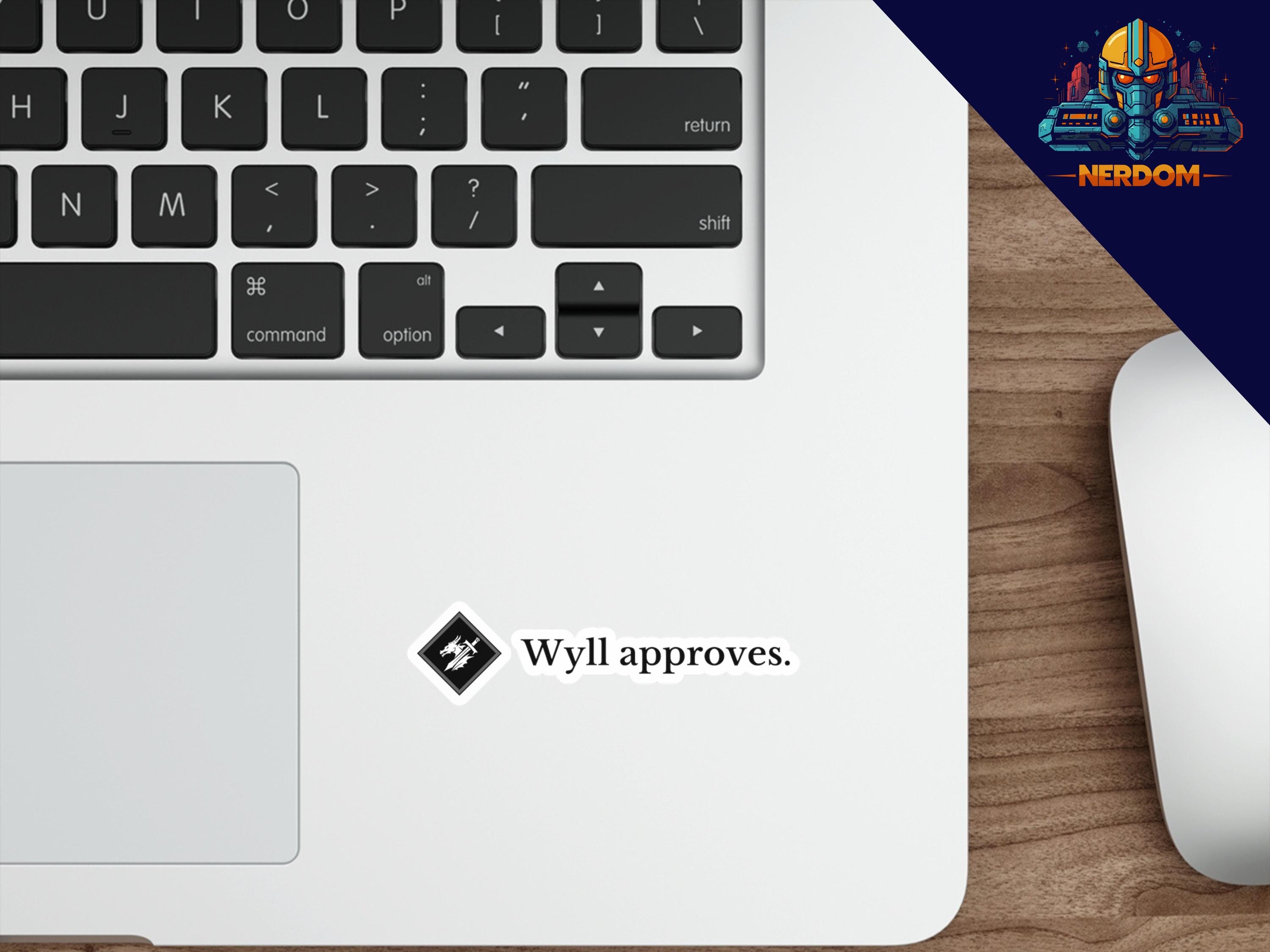 Baldur's Gate 3 Character Approval Stickers, Kiss-cut Vinyl, Gamer Gift ...