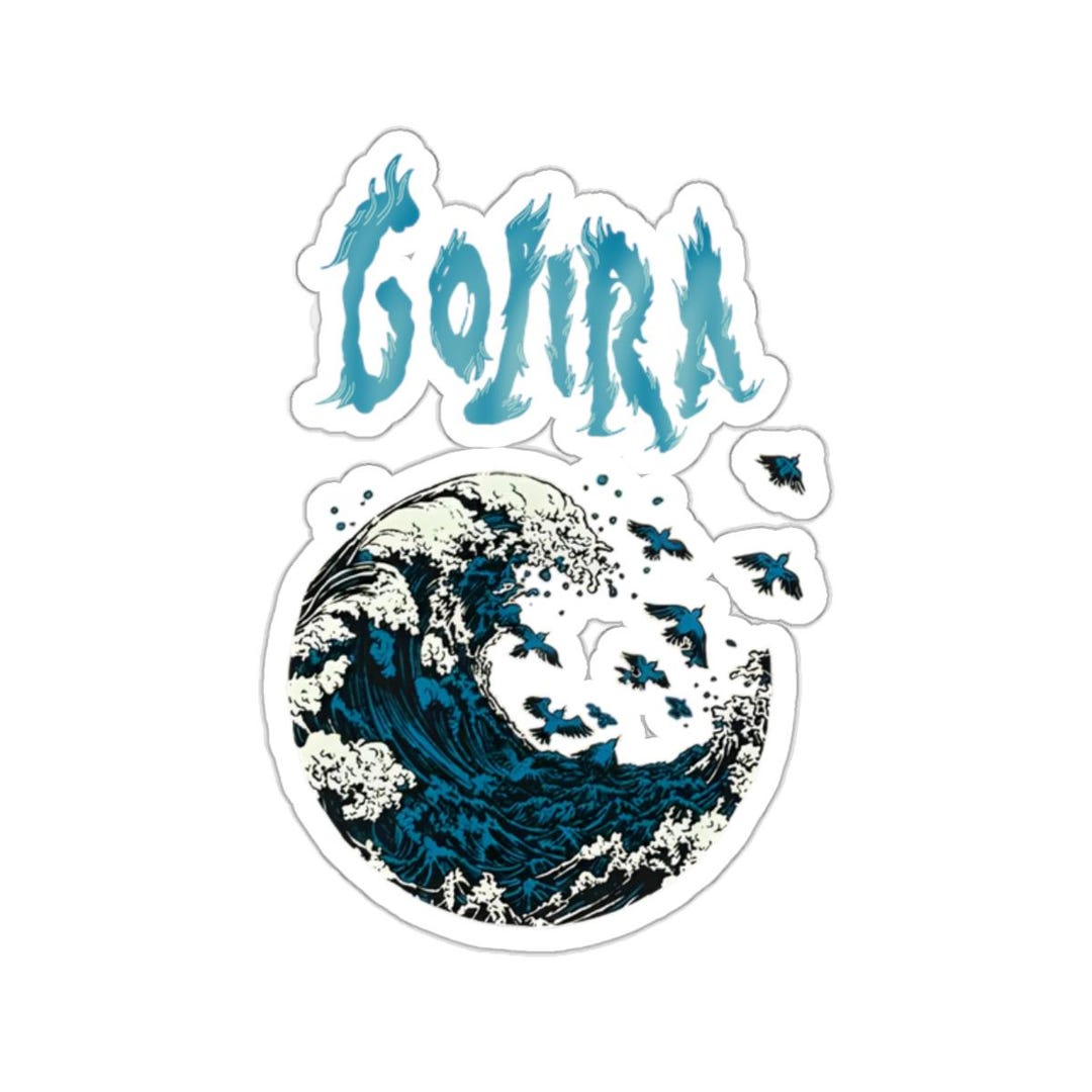 Gojira Band Sticker, Gojira Kiss-cut Sticker, Gojira Band Music Patch ...