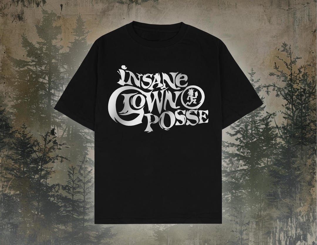 Insane Clown Posse Hatchetman T-shirt, ICP Logo Shirt, Hatchetman Merch ...