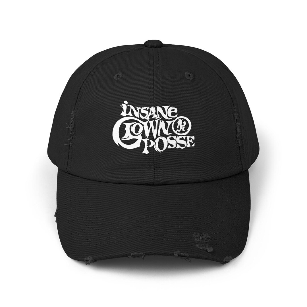 Insane Clown Posse Unisex Distressed Cap, ICP Logo Hatchetman ICP Logo ...
