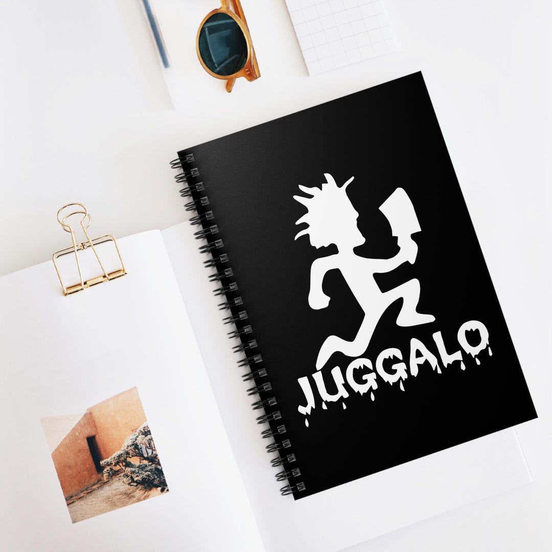 Insane Clown Posse ICP Juggalo Hatchet Man Running Spiral Notebook, My ...