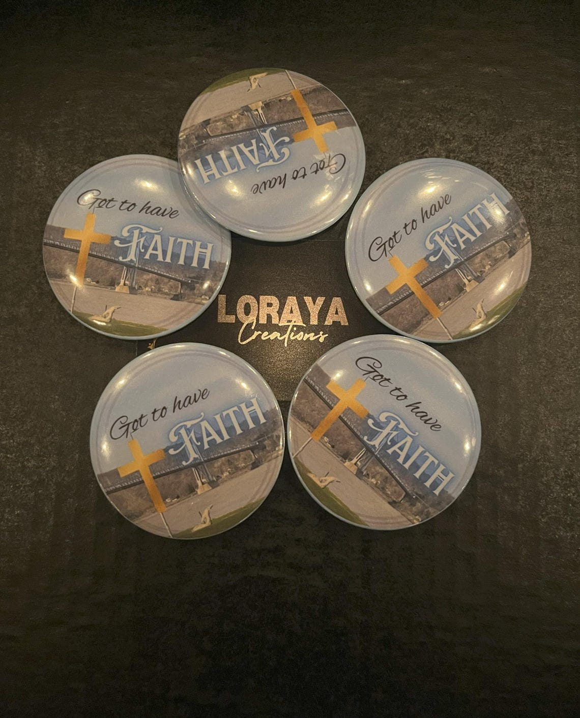 Got to Have Faith Pin-back Button | Inspirational Faith Badge ...