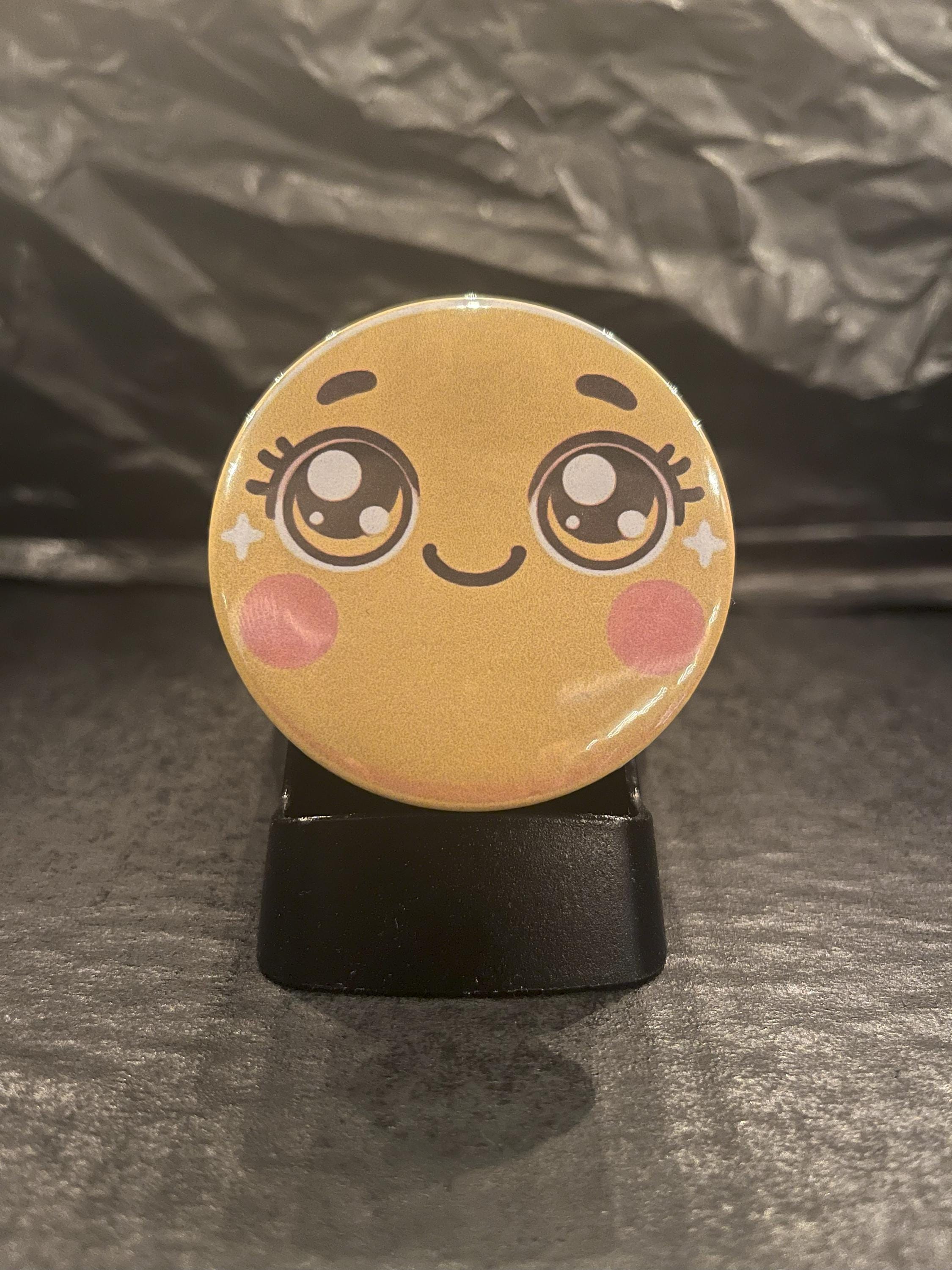 Smiley Face Pinback Buttons | Fun Emoji Badge Set | Cute Happy Face ...