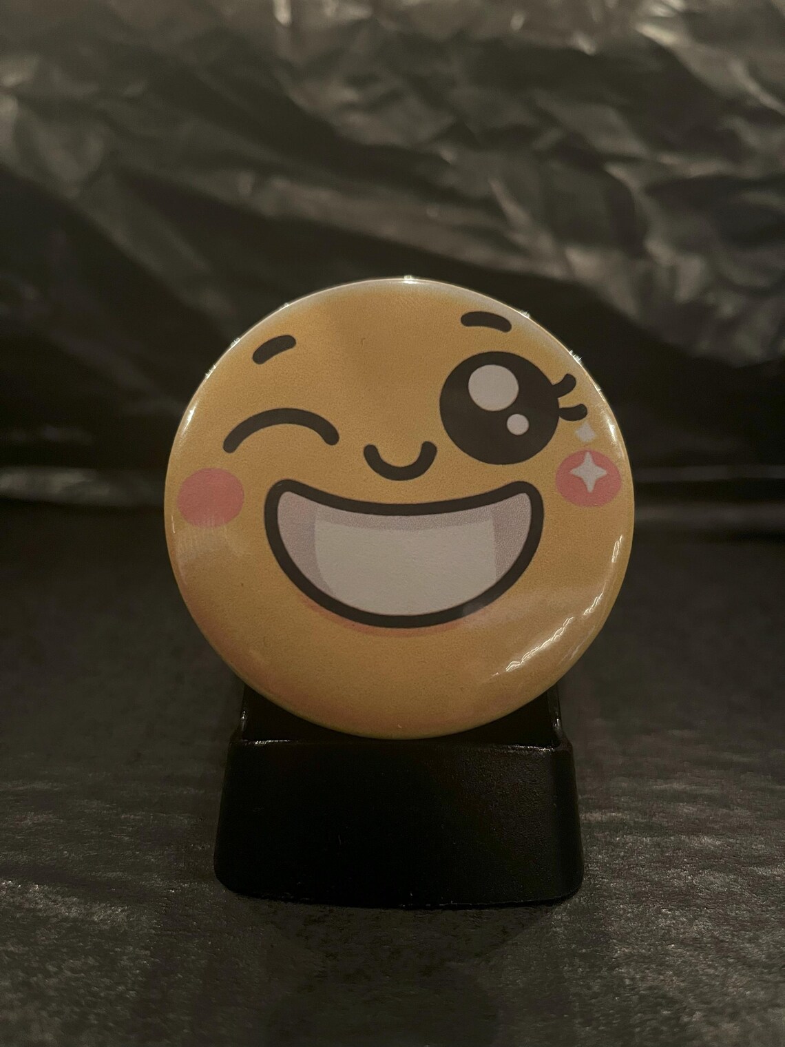 Smiley Face Pinback Buttons | Fun Emoji Badge Set | Cute Happy Face ...