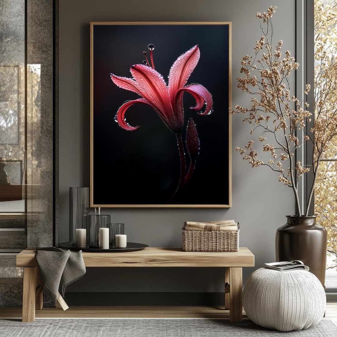 Lily Print Lillies Print Flower Wall Art Floral Print Museum Quality ...