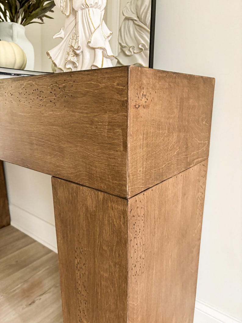 Modern Wooden Console Table | Entryway Table | High End Finish | Rustic ...