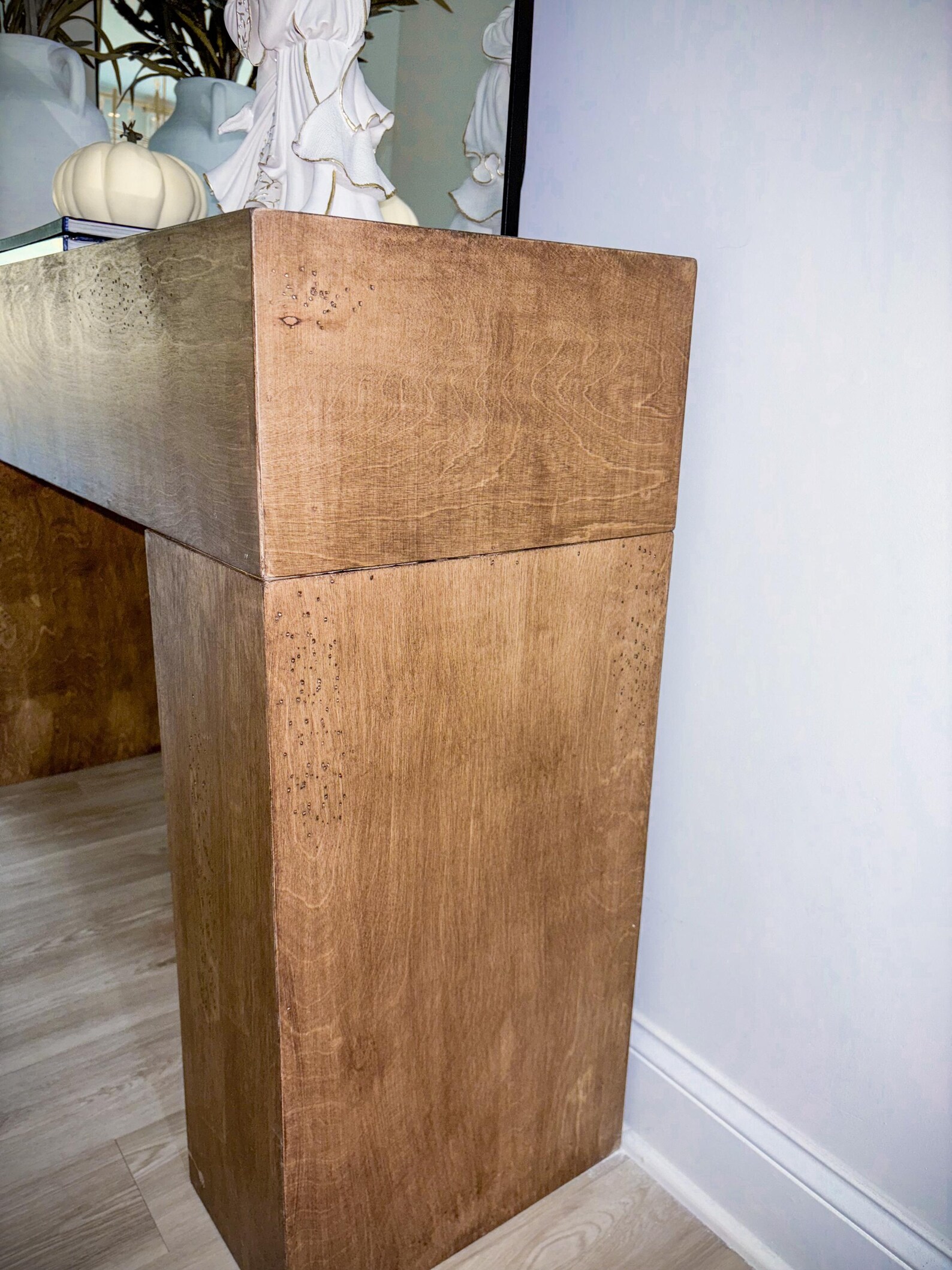 Modern Wooden Console Table | Entryway Table | High End Finish | Rustic ...