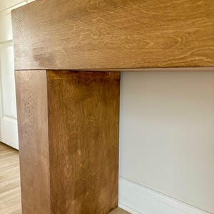 Modern Wooden Console Table | Entryway Table | High End Finish | Rustic ...