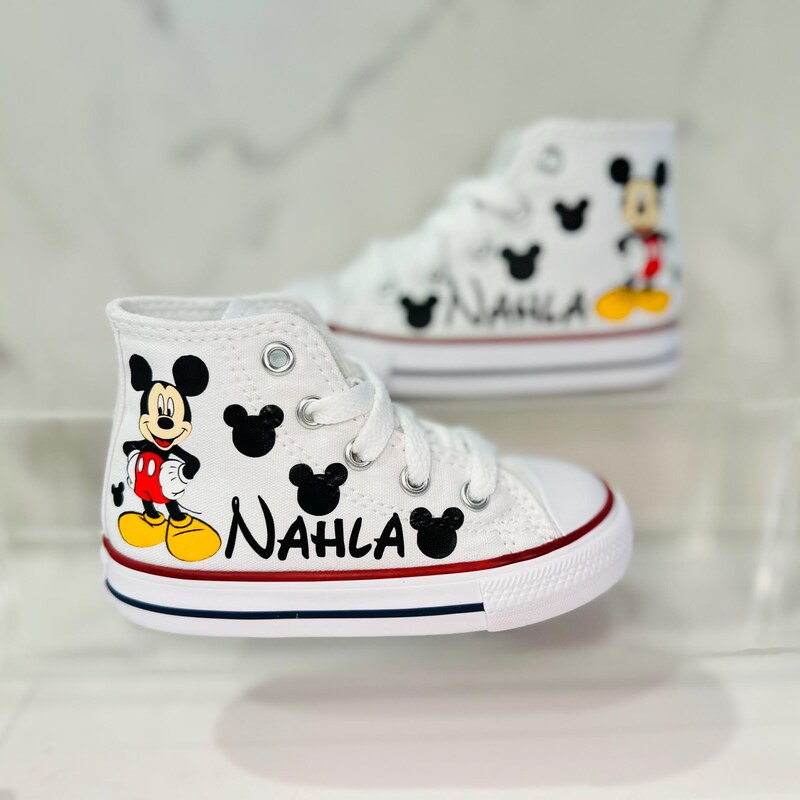 Mickey Mouse Shoes - Etsy