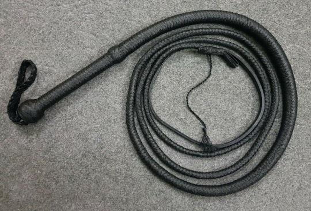 Nylon Bullwhip Nylon Paracord Whips Size 3 Feet to 12 Feet Long ...