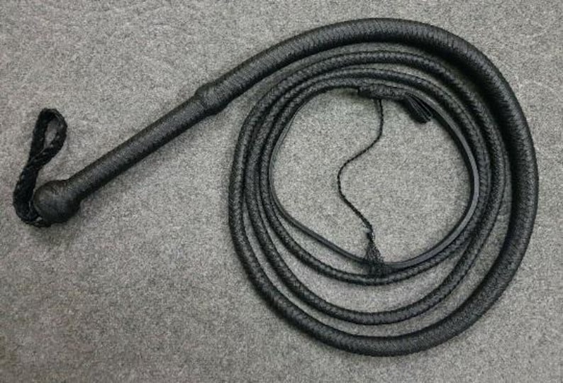 Nylon Bullwhip Nylon Paracord Whips Size 3 Feet to 12 Feet Long ...