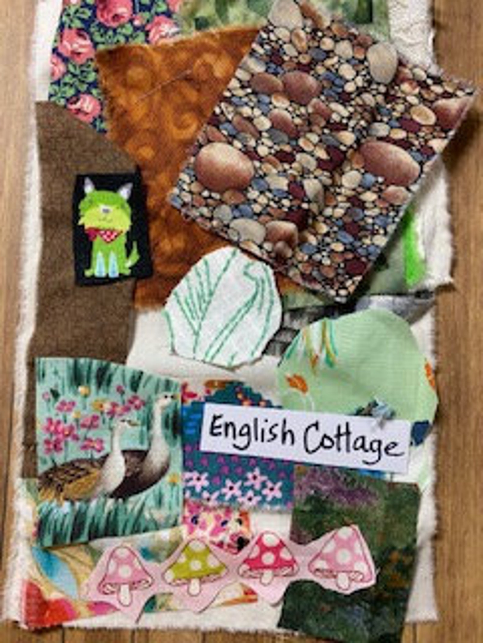 Slow Stitch KIT: English Cottage - Etsy