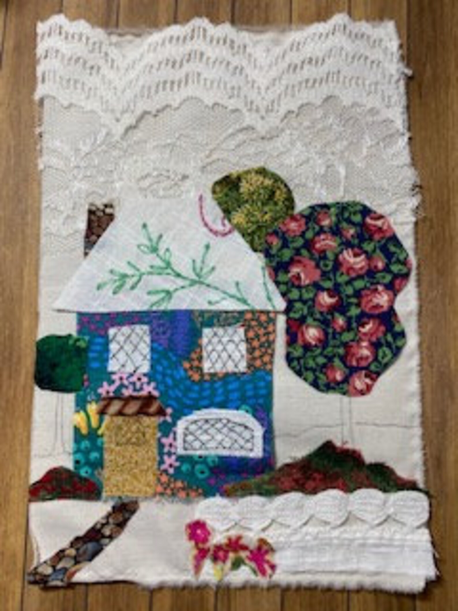 Slow Stitch KIT: English Cottage - Etsy