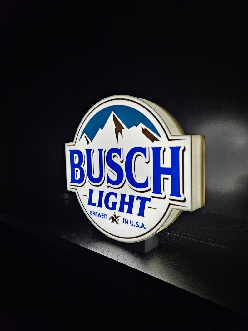 Busch Light LED Sign Lightbox - Etsy