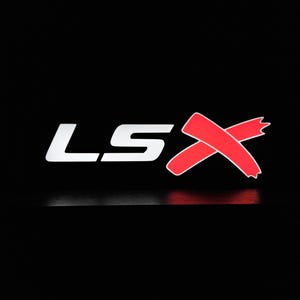 LSX Illuminated Sign LS1 LS7 Chevy GM Lightbox - Etsy