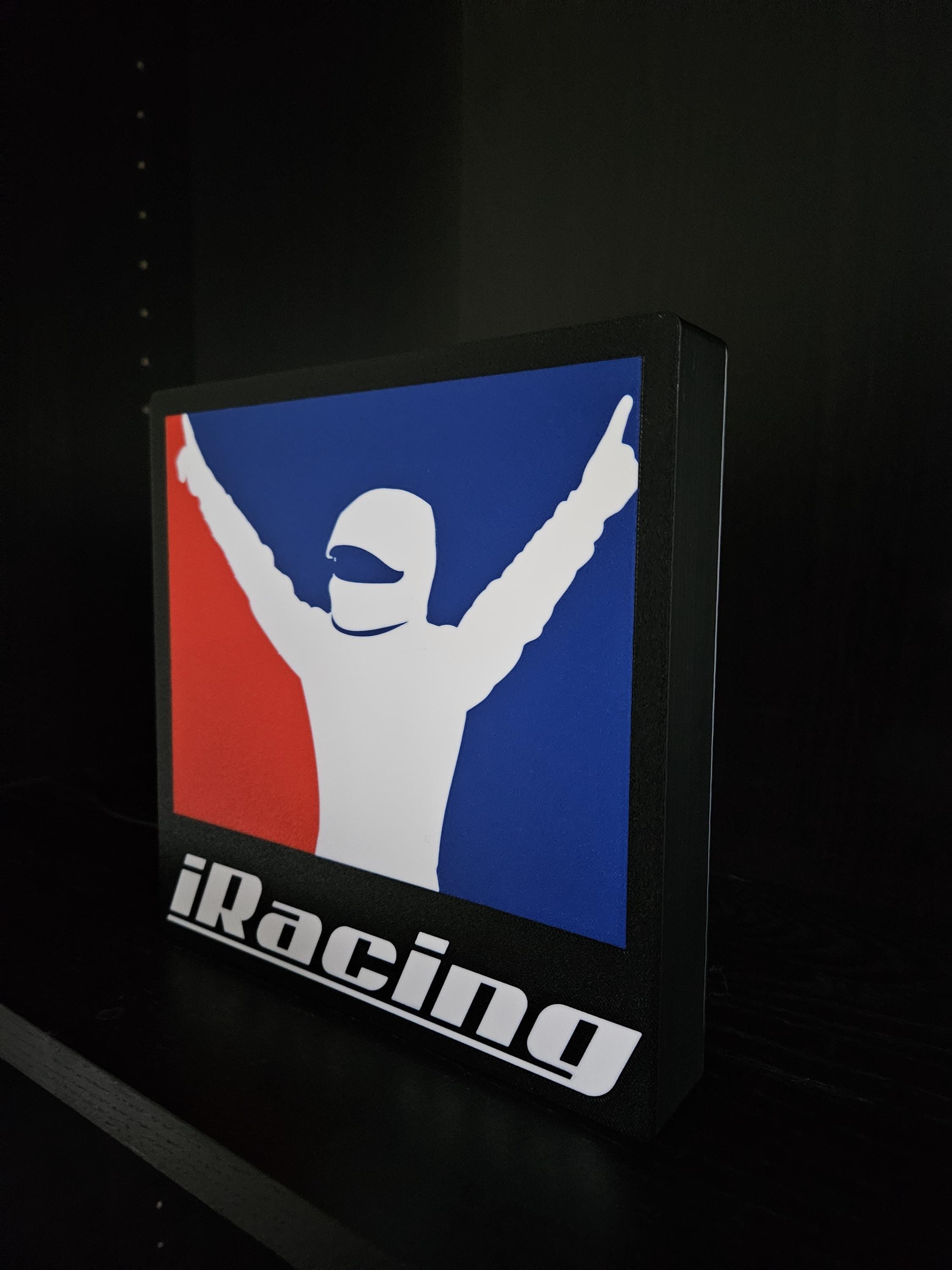 Iracing Illuminated LED Sign, Lightbox - Etsy