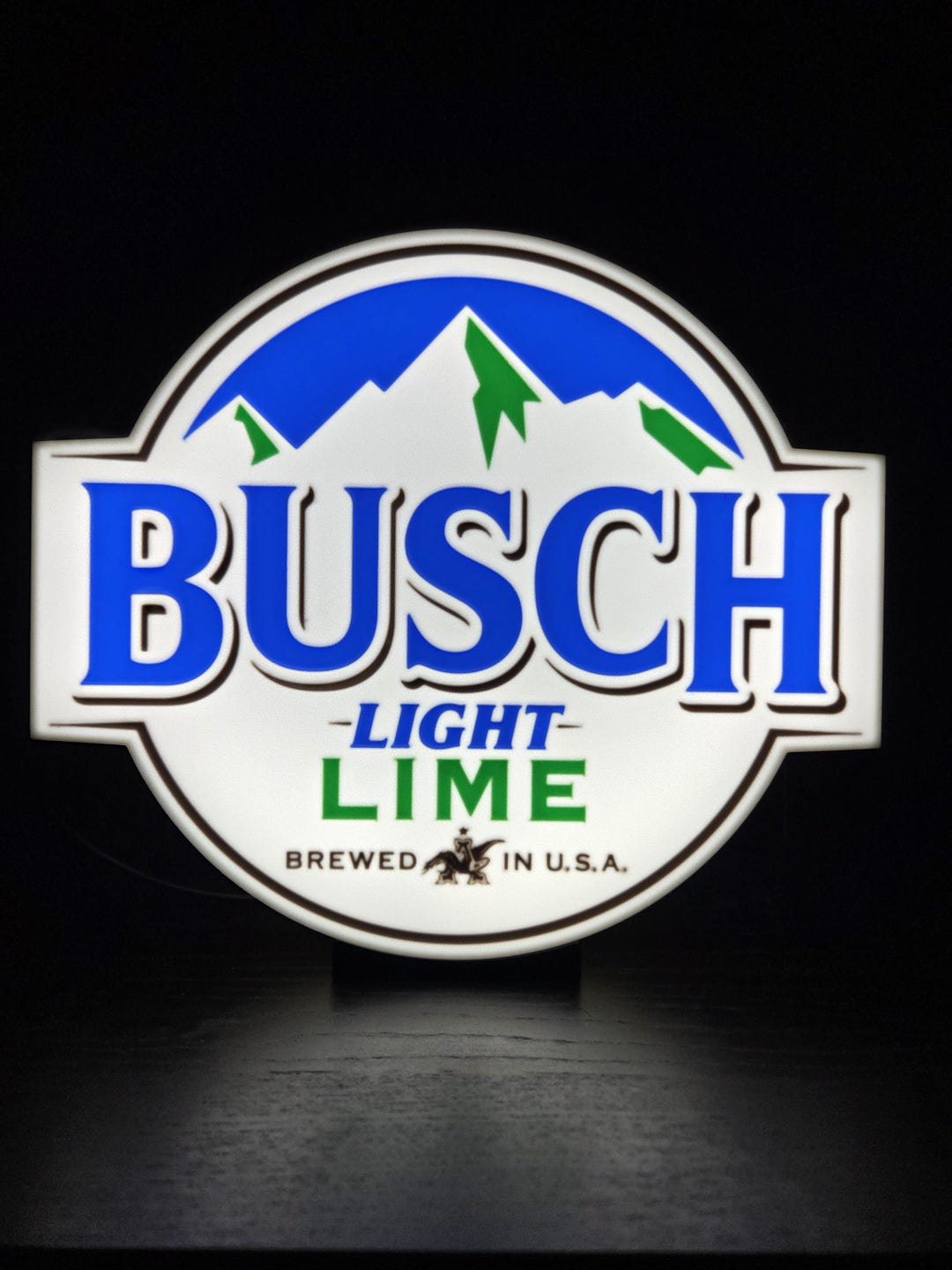 Busch Light Lime LED Sign Lightbox - Etsy