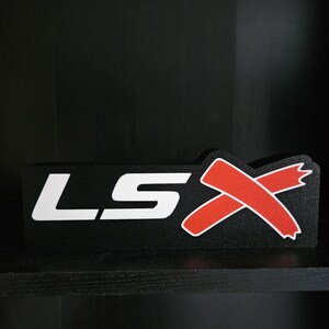 LSX Illuminated Sign LS1 LS7 Chevy GM Lightbox - Etsy