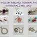 Findings Tutorial Pack 2 - 10 Tutorials Included - Wire Jewelry ...