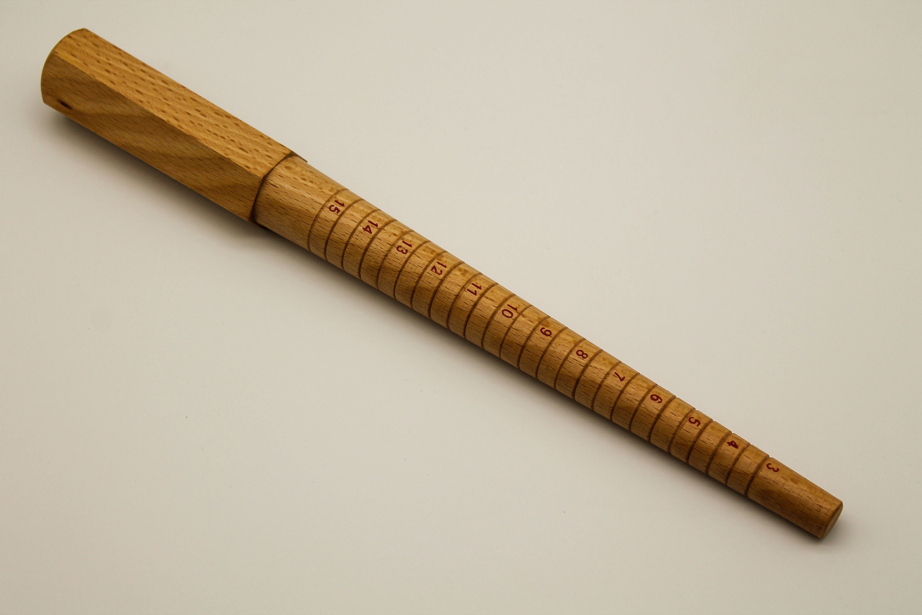 Round (graduated With Lines), Wooden Triblet, Ring Mandrel for Jewelry ...