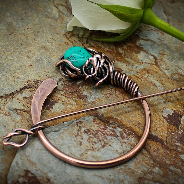 Penannular Brooch - Etsy