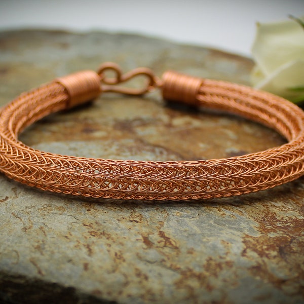 Wire Woven Necklace - Etsy