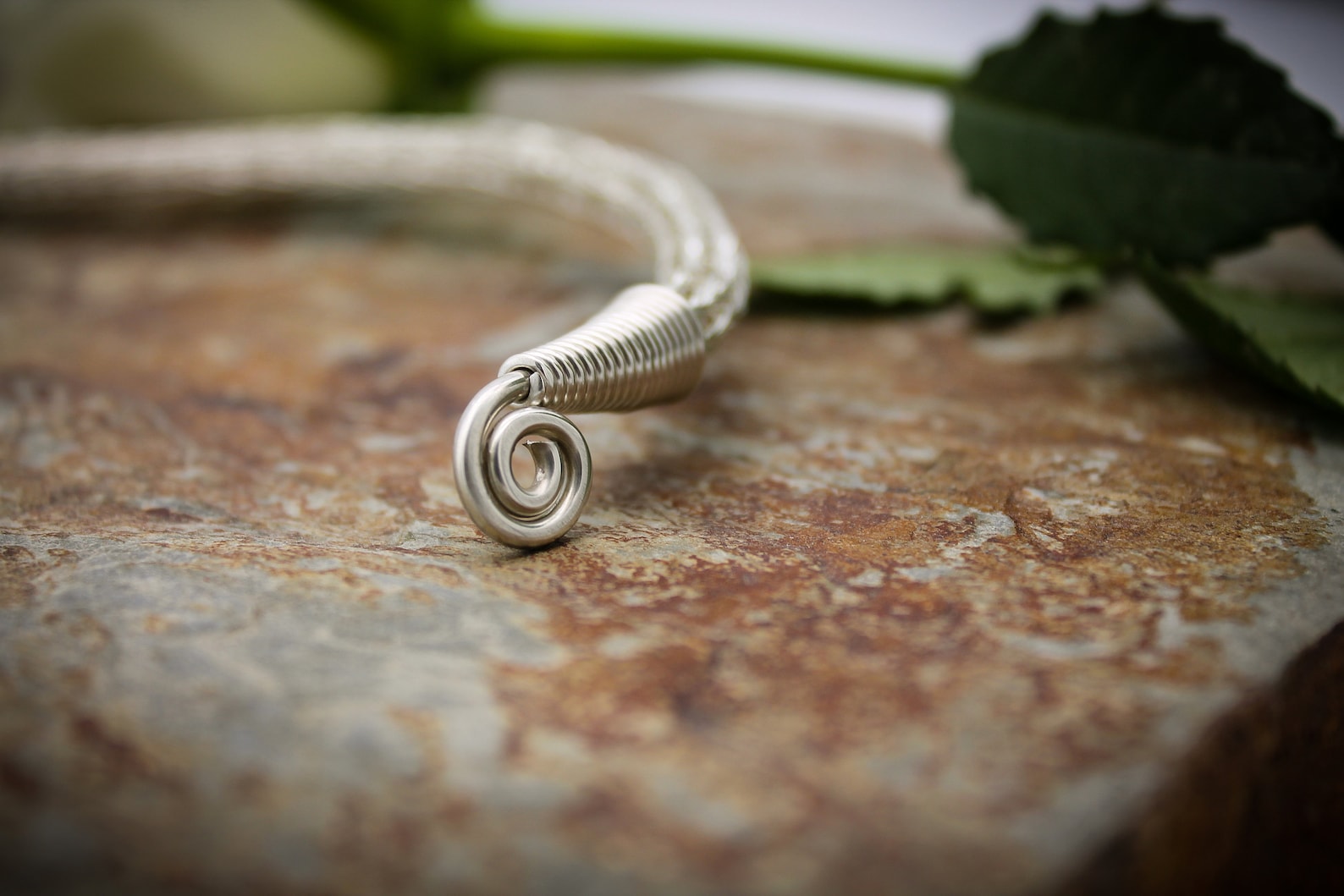 Viking Neck Torc - Sterling Silver, Celtic Torq or Torque - Wire Woven ...