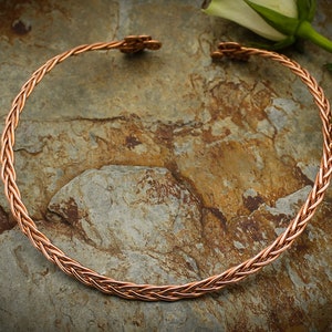 Braided Celtic Neck Torc - Copper - Etsy