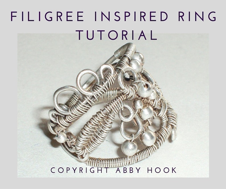 Learn to Make Wire Jewelry Filigree Inspired Ring Wire - Etsy