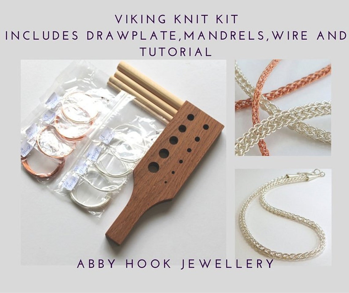 Ultimate Viking Knit Kit Includes 4 Pairs of Pliers Wire | Etsy UK
