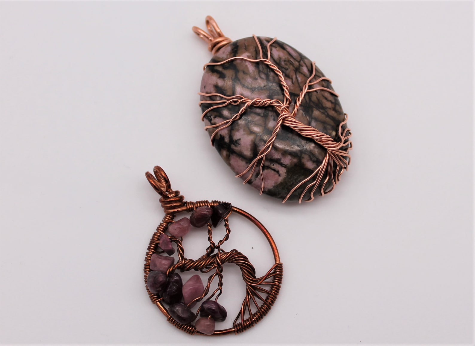 Tree of Life Materials and Tutorial Kit - Wire Jewelry Pendant Kit ...