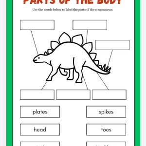 Childrens Dinosaur Activity Book - DIGITAL - Etsy