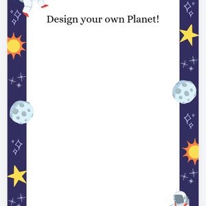 Children's Space Activity Book Printable - Etsy UK