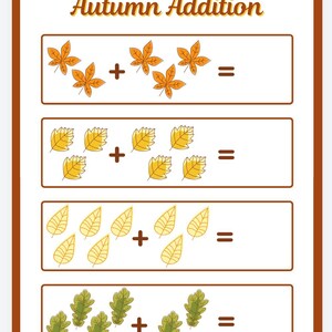Children's Autumn Activity Book - Etsy