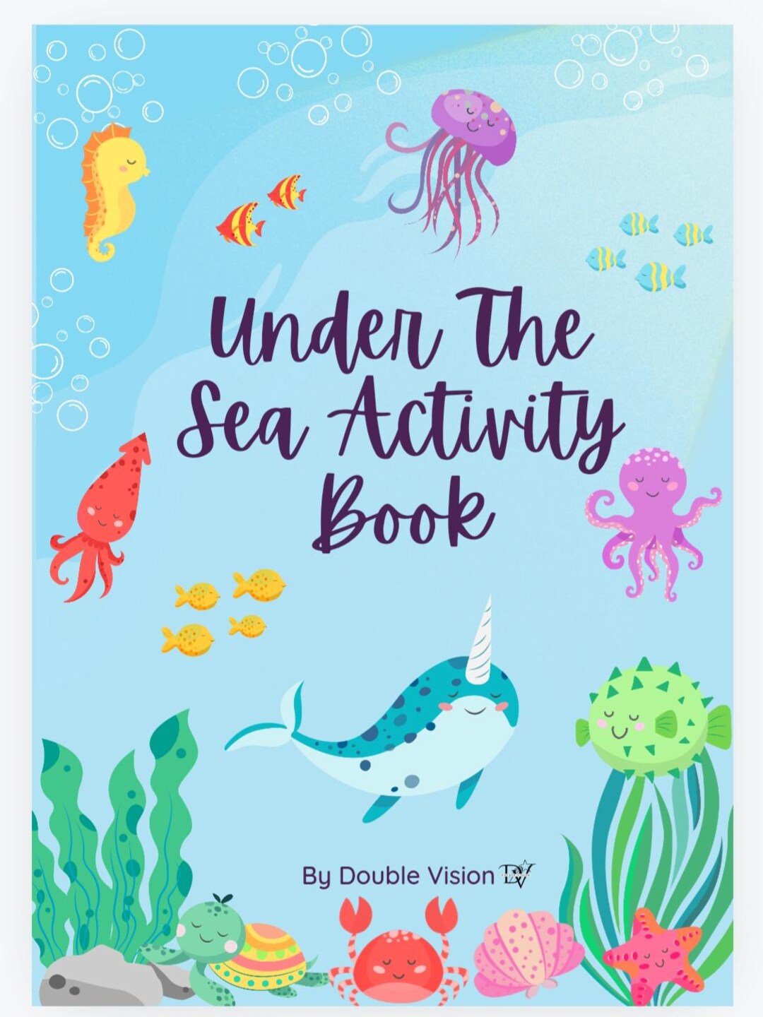 Children's Under the Sea Activity Book - Etsy