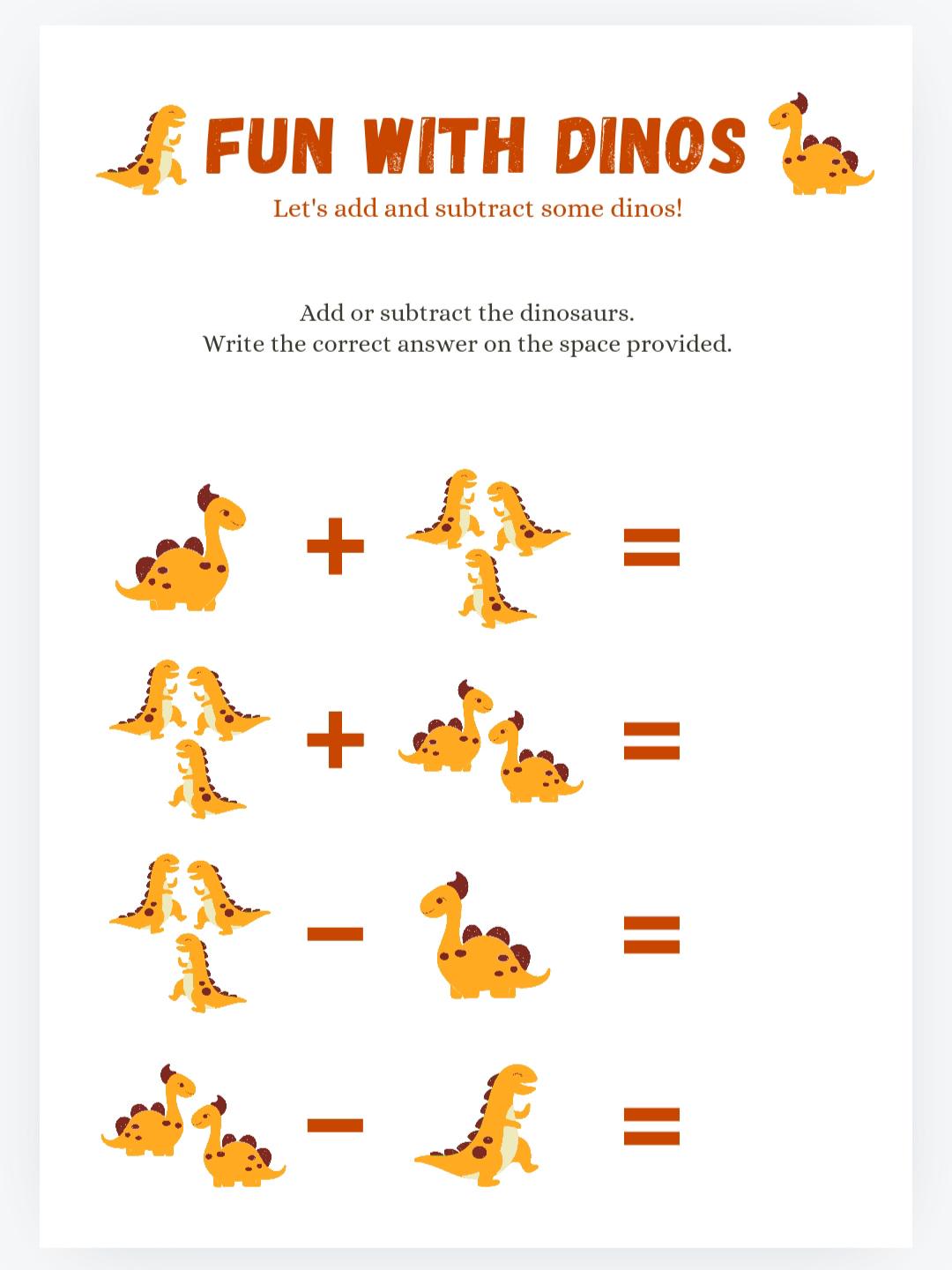 Childrens Dinosaur Activity Book - DIGITAL - Etsy