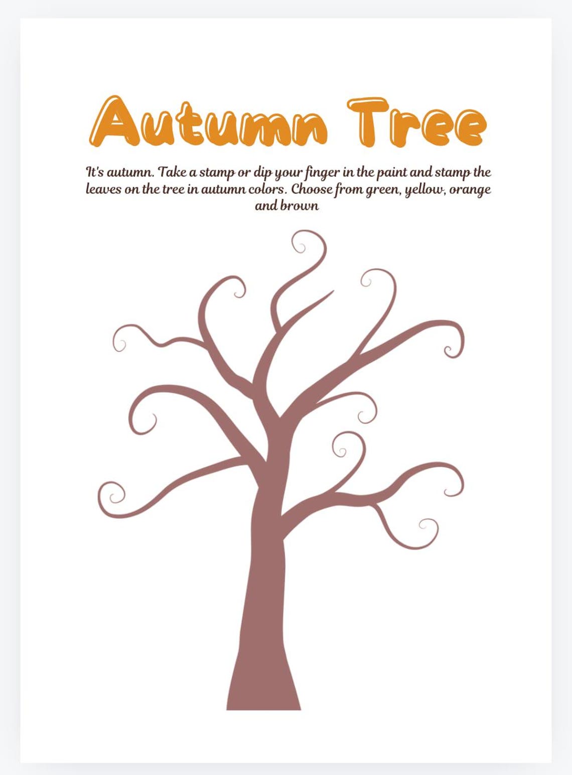 Children's Autumn Activity Book - Etsy