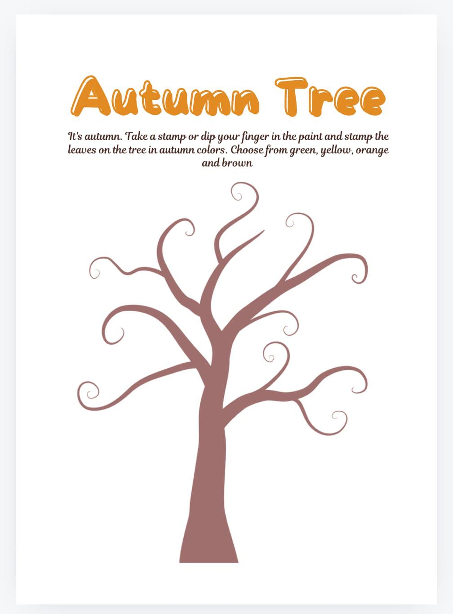 Children's Autumn Activity Book - Etsy