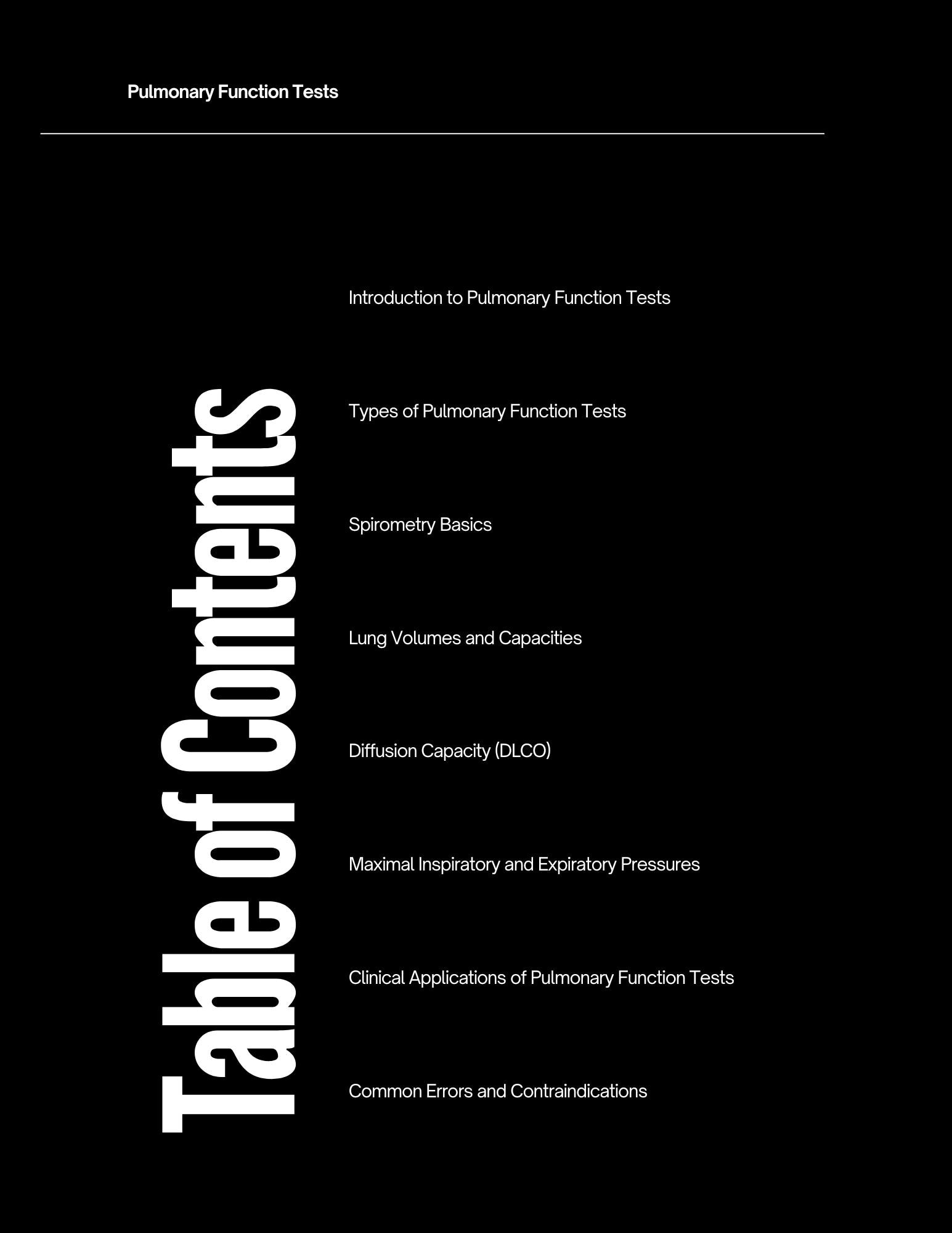 Pulmonary Function Test Study Guide: Master PFT Interpretation for RT ...