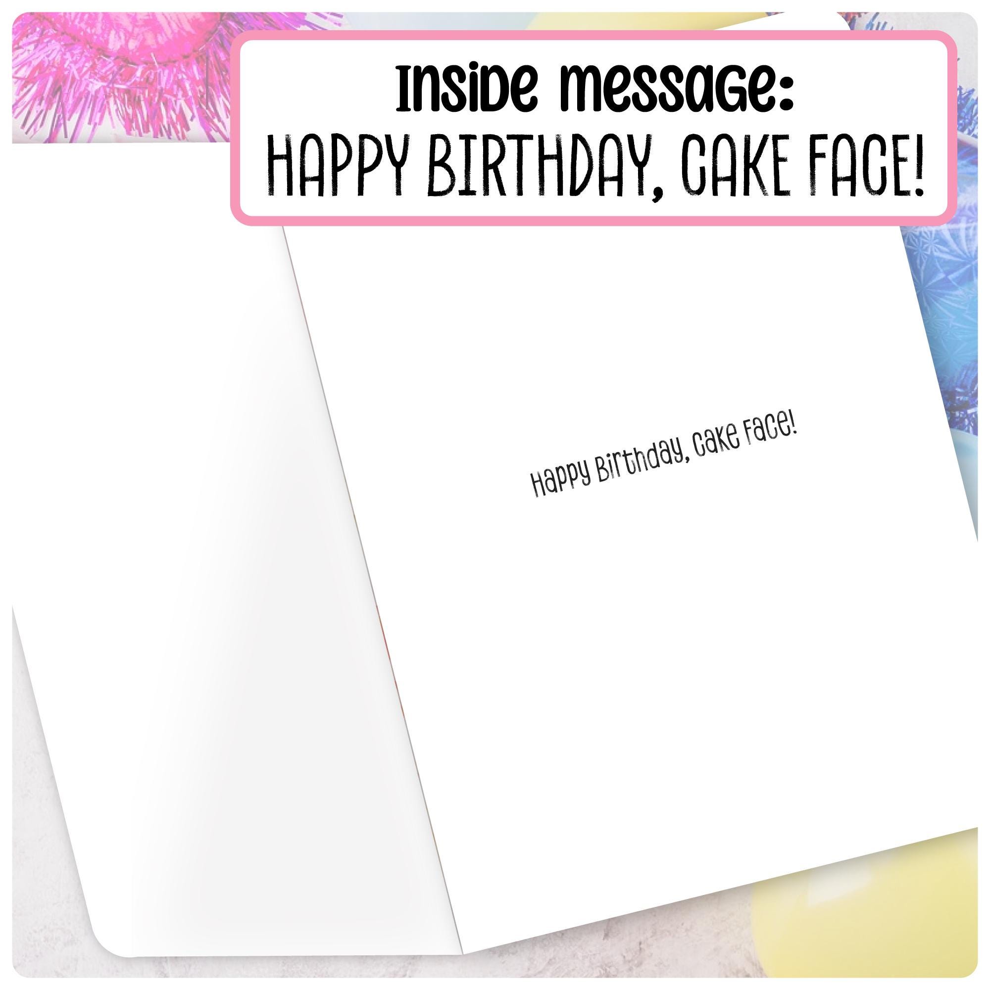 Happy Birthday Card, Cake, Munchies, Greeting Cards, Unique Gifts, Art ...