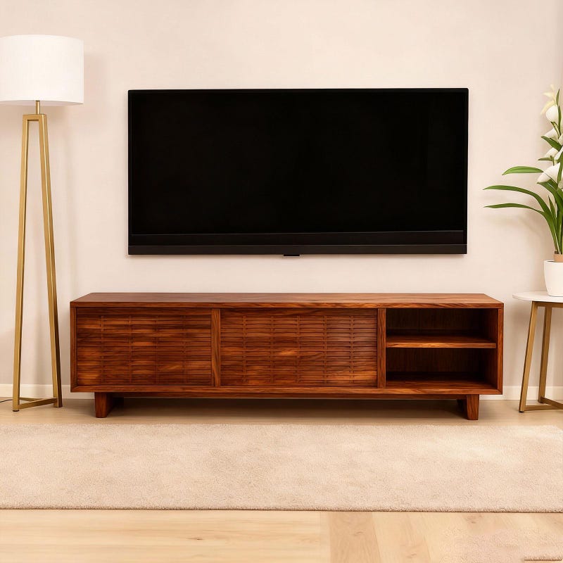 Rustic Media Center - Etsy