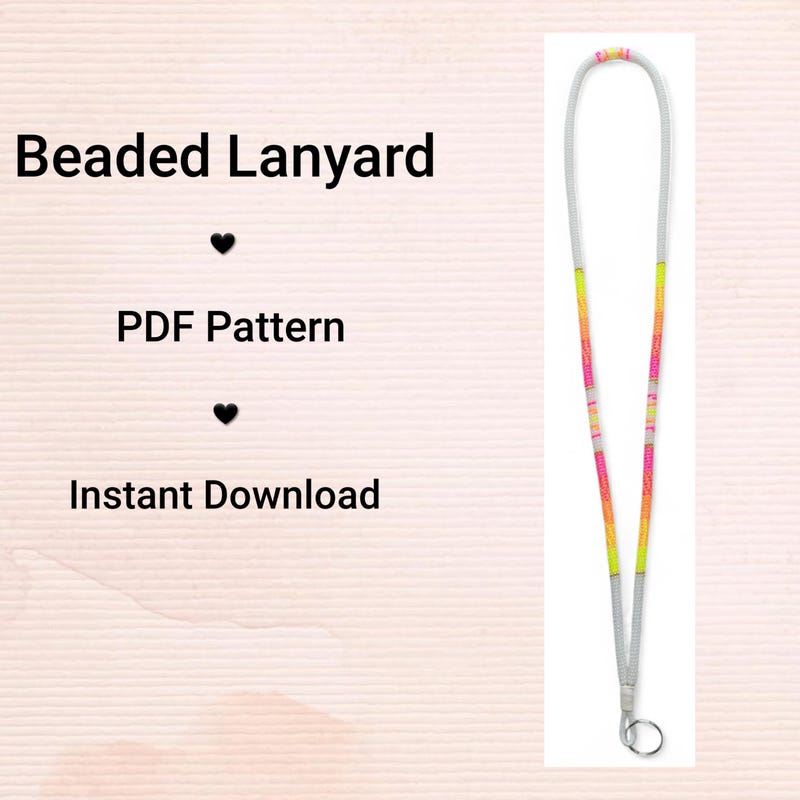 Native Bead Wrap Lanyard - Etsy