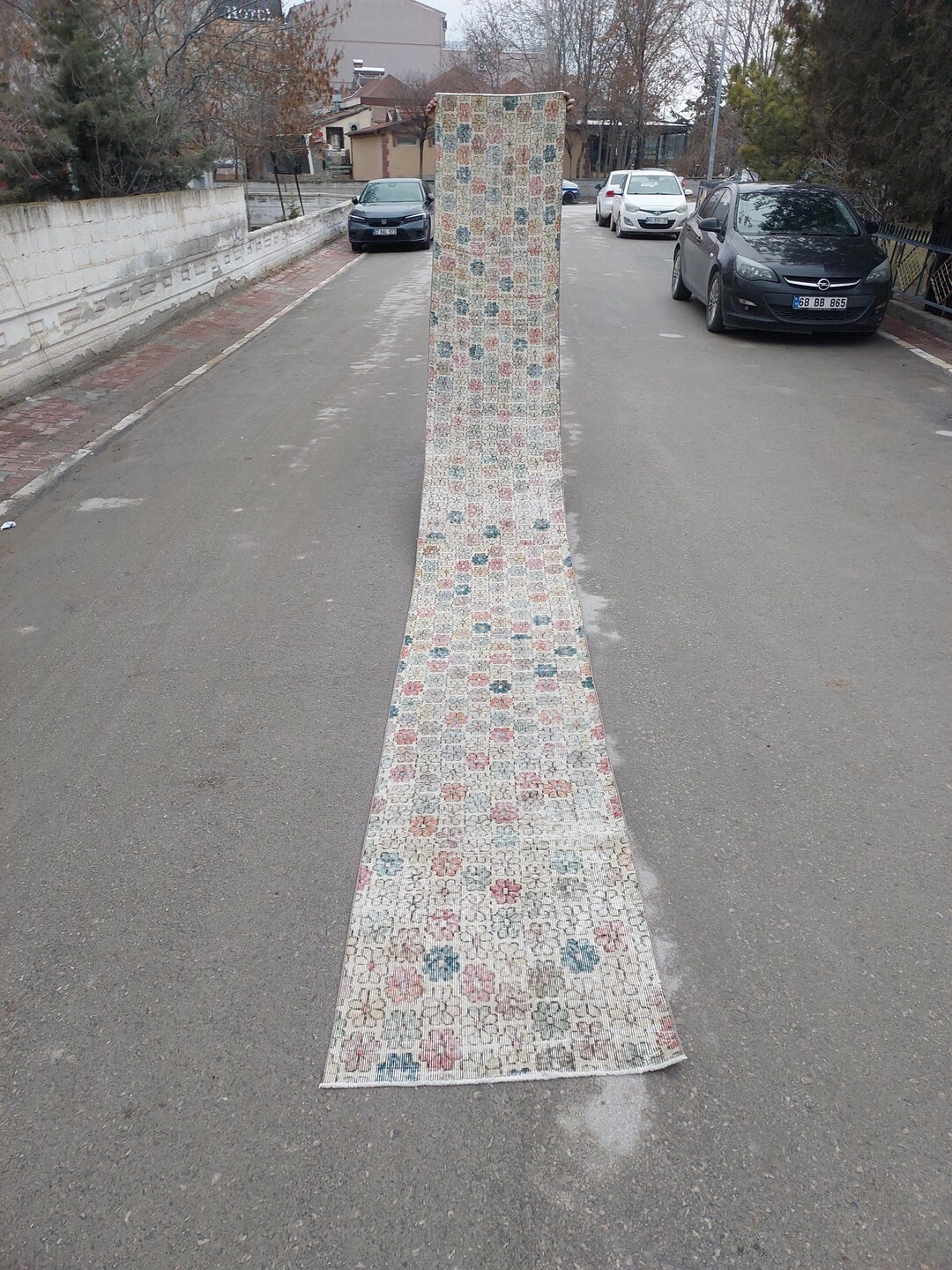 2x18 Rug, 2x18 Turkish Runner, Extra Long Runner, Entrway Runner, Stair ...