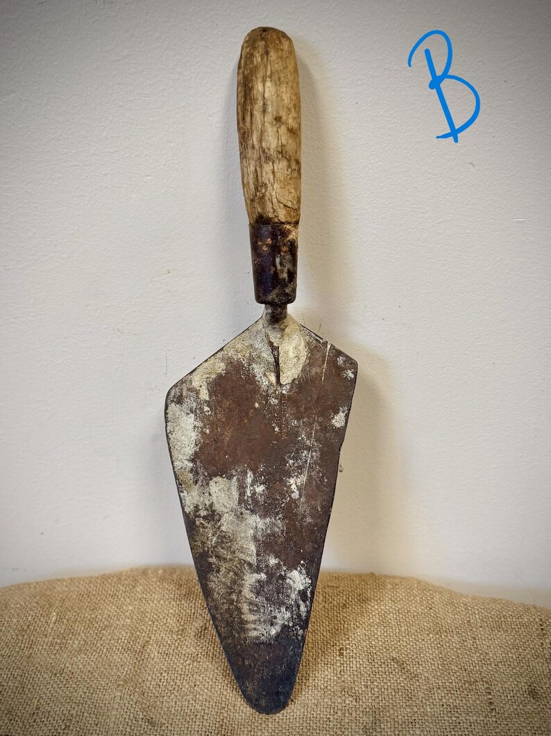 Vintage Masonry Trowels Set | Rustic Reclaimed Tool Decor - Etsy