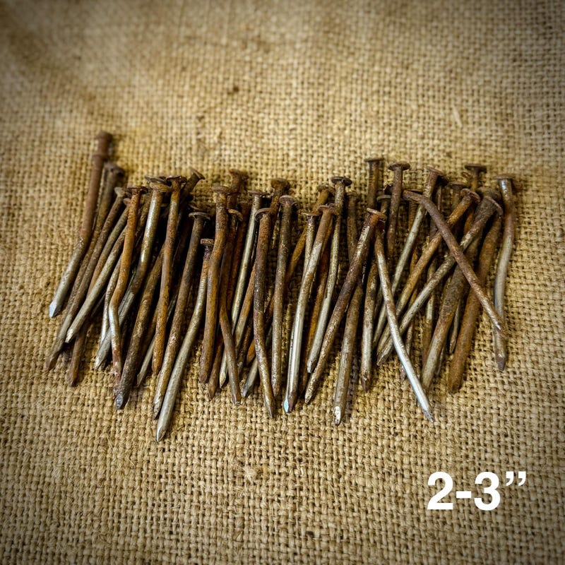 Wrought Iron Nails - Etsy