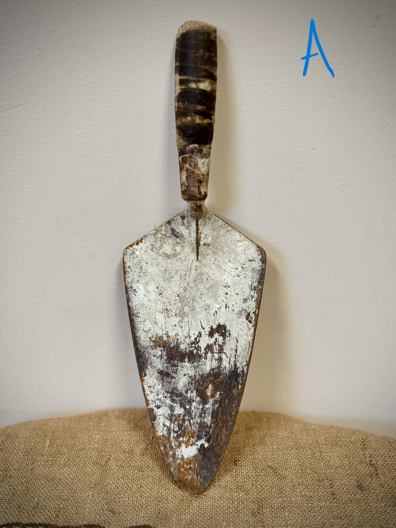 Vintage Masonry Trowels Set | Rustic Reclaimed Tool Decor - Etsy